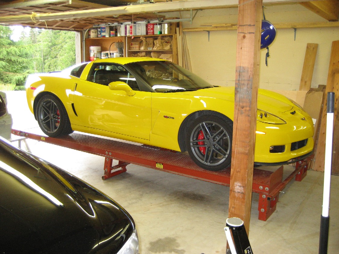 Z06 Garage LIFTS???? - CorvetteForum - Chevrolet Corvette Forum Discussion